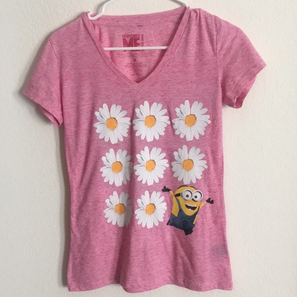 Universal | Tops | Despicable Me Minions Shirt Size M | Poshmark